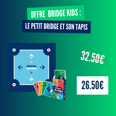 TAPIS DE BRIDGE ET LE JEU PETIT BRIDGE
